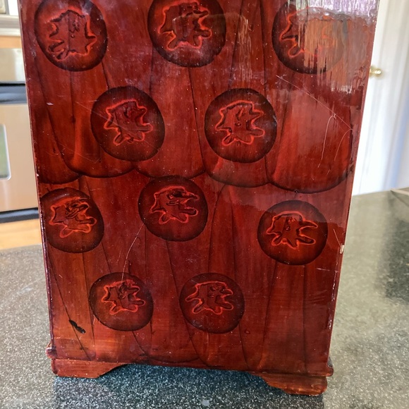 Accents | Chinese Gold Crane Tree Carved Wood Jewelry Box | Poshmark